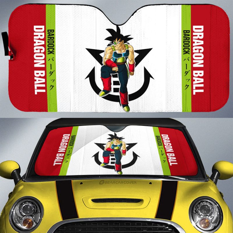 Bardock Car Sunshade Custom Dragon Ball Car Accessories For Anime Fans ...