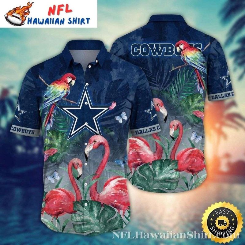Dallas Cowboys Tropical Bird Of Paradise Aloha Shirt - Hot Sale 2026