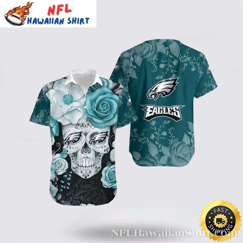 Day Of The Dead Celebration Philadelphia Eagles Aloha Shirt - Hot Sale 2026