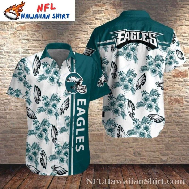Floral Eagle Essence Philadelphia Eagles Aloha Shirt - Hot Sale 2026