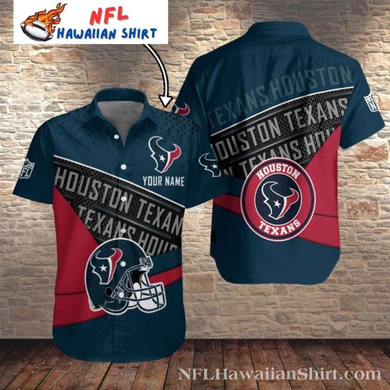 Houston Texans Midnight Pride Personalized Hawaiian Shirt - Hot Sale 2026