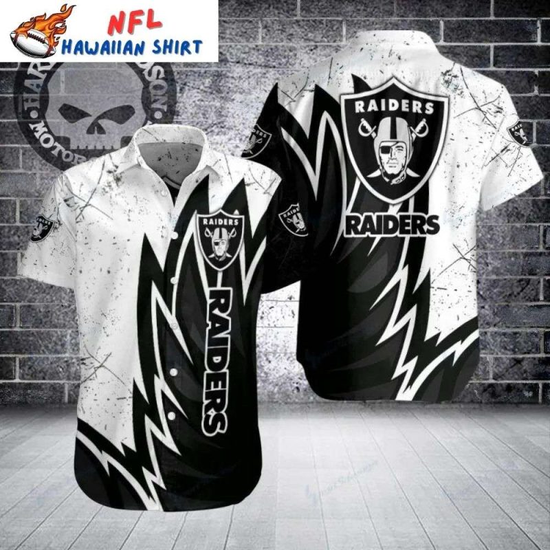 Lightning Strike Las Vegas Raiders Hawaiian Shirt - Hot Sale 2026