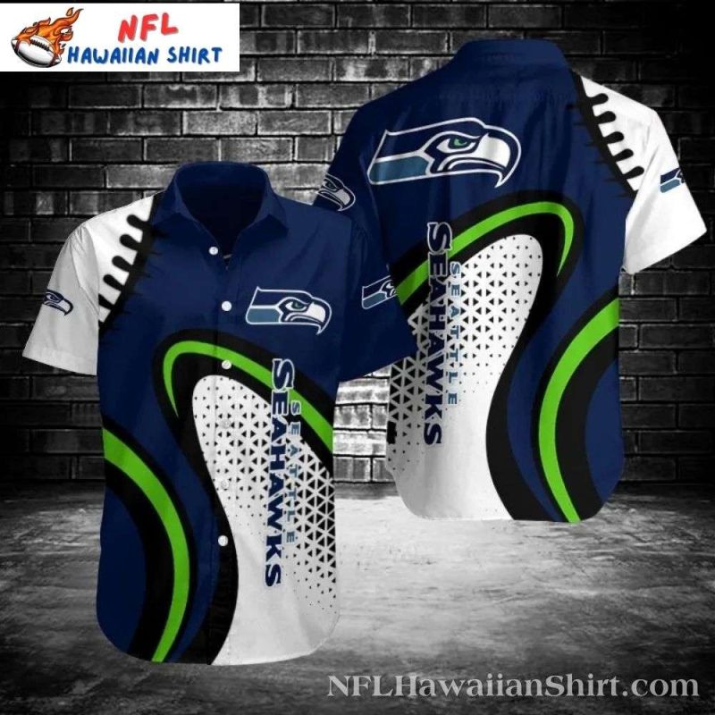 NFL Seattle Seahawks Swirl Precision Custom Fan Aloha Shirt - Hot Sale 2026