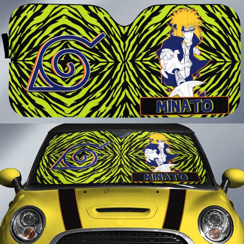 Namikaze Minato Car Sunshade Custom - Hot Sale 2024