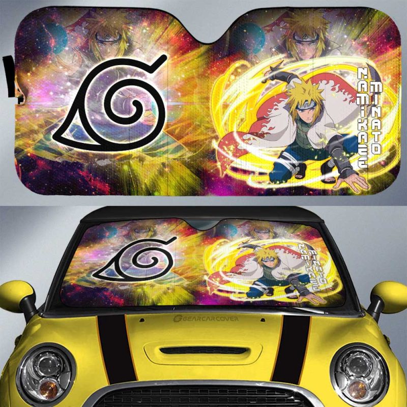 Namikaze Minato Car Sunshade Custom Characters Car Accessories - Hot ...