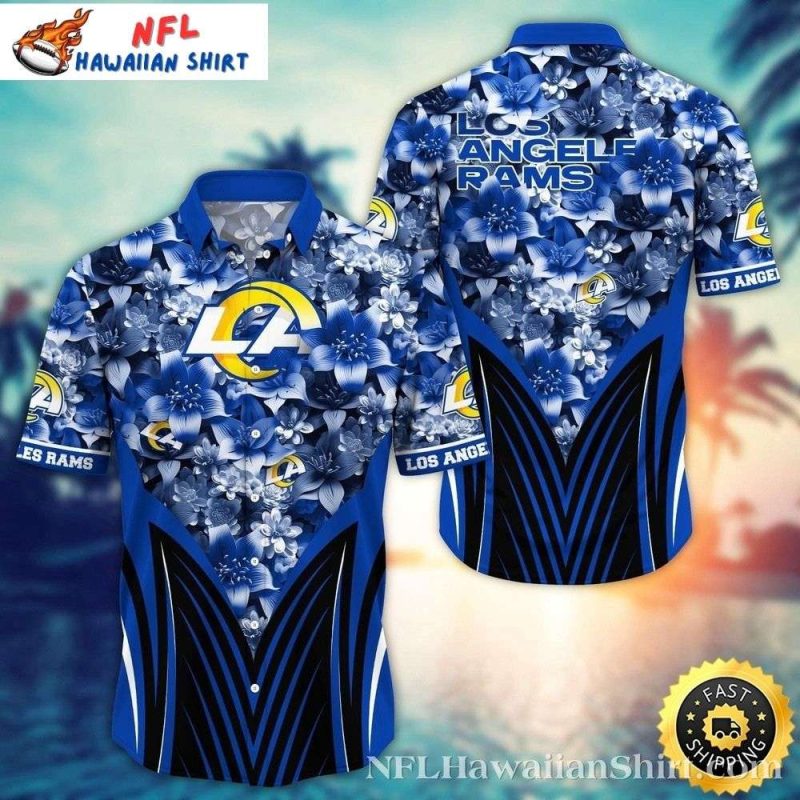 Oceanic Bloom LA Rams Hawaiian Shirt – Nautical Flair - Hot Sale 2025