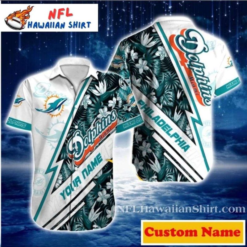 Personalized Miami Dolphins Starry Night Hawaiian Shirt – Custom Fan ...