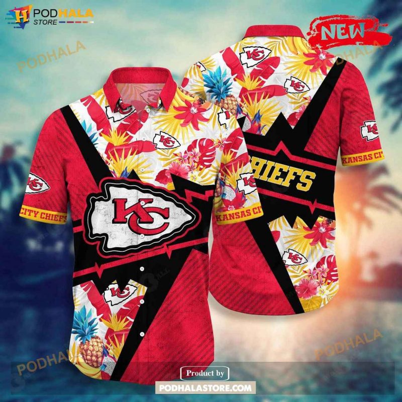Personalized Name Kansas City Chiefs NFL Flower Mix Black Summer ...