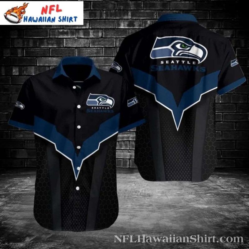 Seattle Seahawks Custom Midnight Hex Agility Hawaiian Shirt - Hot Sale 2025