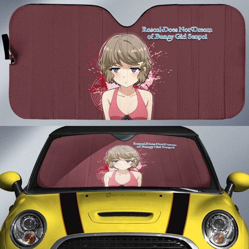 Sexy Girl Tomoe Koga Car Sunshade Custom Bunny Girl Senpai - Hot Sale 2025