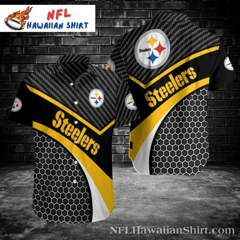 Steel Curtain Black Hex – Steelers Aloha Shirt - Hot Sale 2025