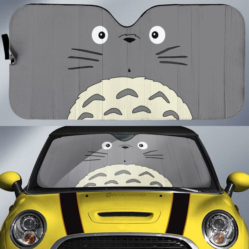Totoro Car Sunshade Custom My Neighbor Totoro Car Accessories - Hot ...