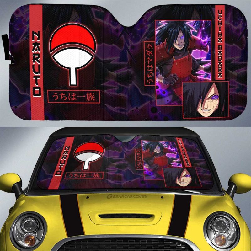 Uchiha Madara Car Sunshade Custom Anime Car Accessories - Hot Sale 2025