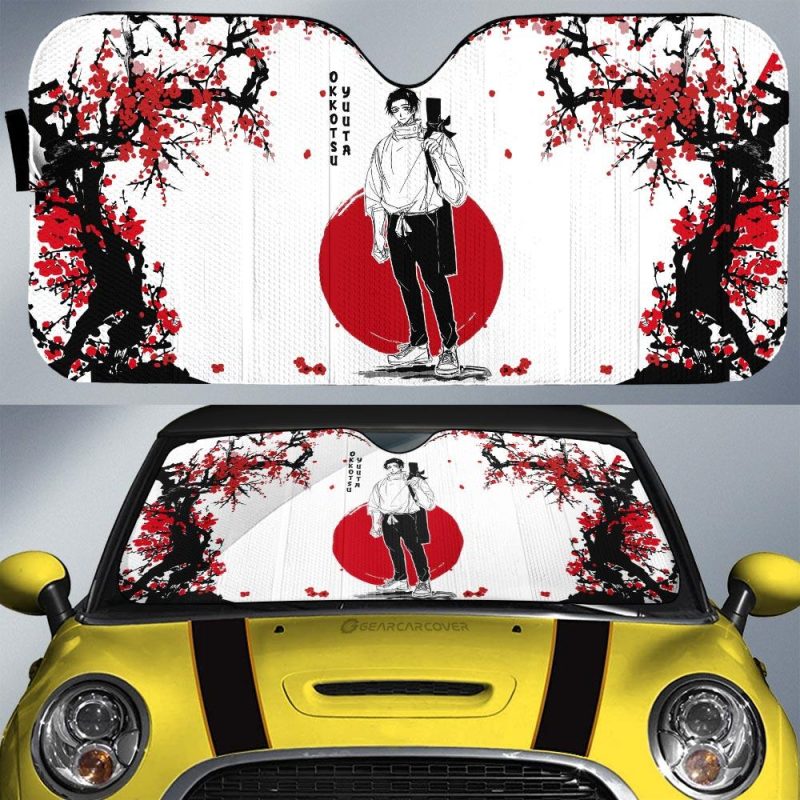 Yuta Okkotsu Car Sunshade Custom Japan Style Jujutsu Kaisen Anime Car ...