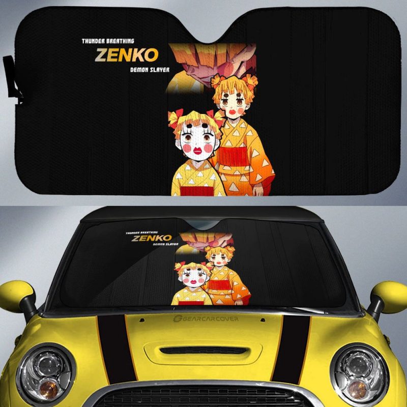 Zenko Car Sunshade Custom Demon Slayer Anime - Hot Sale 2025